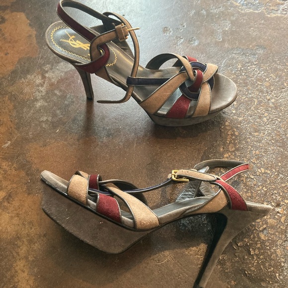 Yves Saint Laurent | Shoes | Authentic Ysl Tribute Heels | Poshmark